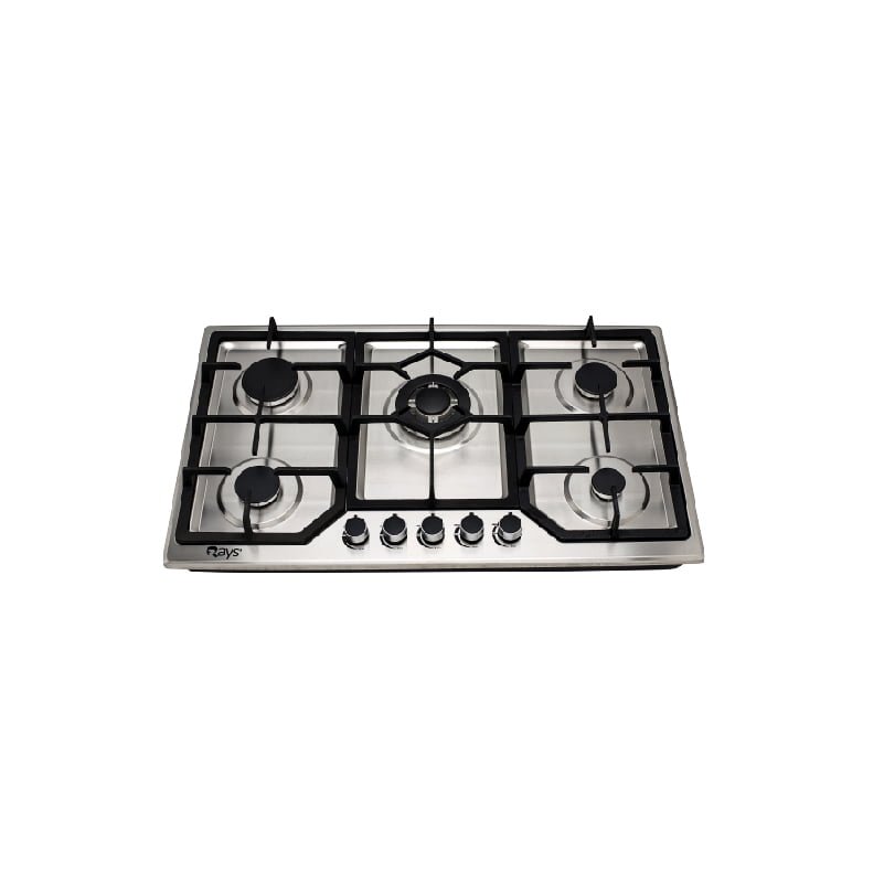 Rays 5 Burners Gas Hob Automatic Ignition RA-3455